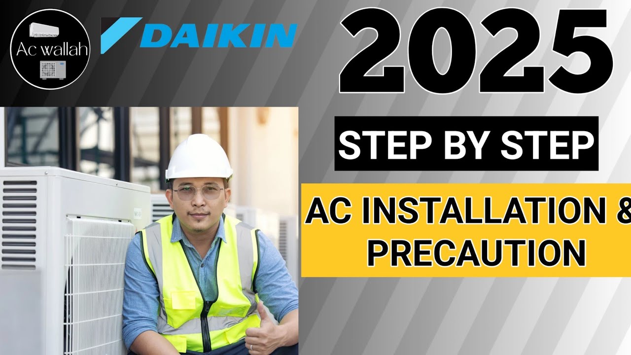 #hvac #RoomAc RA installation procedure and precautions. - YouTube