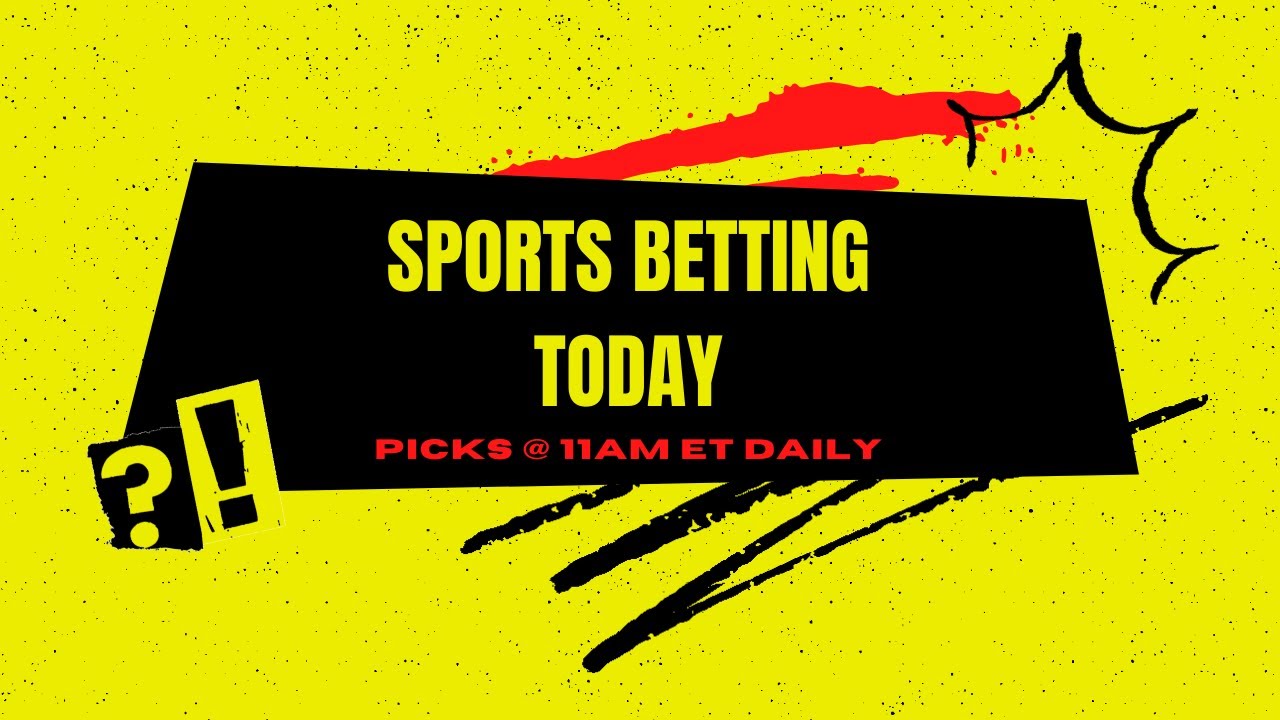 Sports Betting Today - Picks + Predictions NFL MLB NCAA NBA with ...
