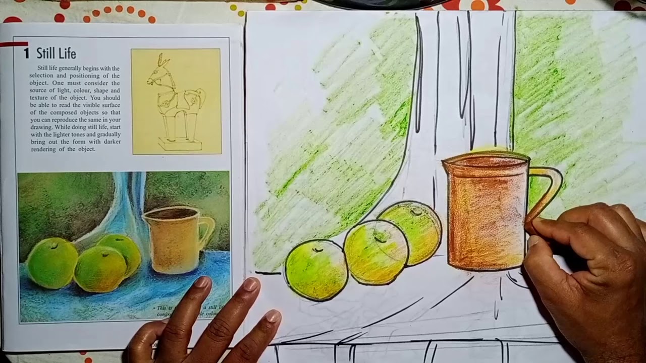 Class - 7, Drawing Still Life , Chapter - 1 - YouTube