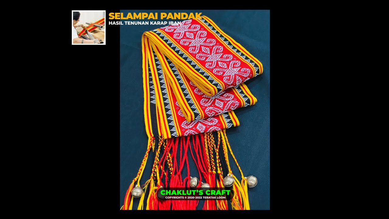 TENUN KARAP IBAN | SELAMPAI PANJAI - YouTube