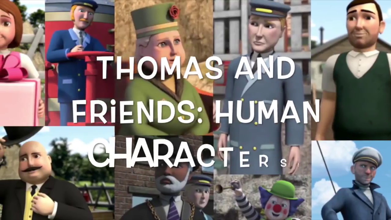 Thomas & Friends: Learn all the Human Characters!! (part 1) - YouTube