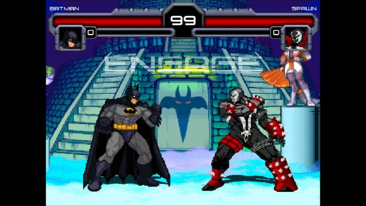 Mighty Mugen Fights: Batman Vs Spawn - YouTube