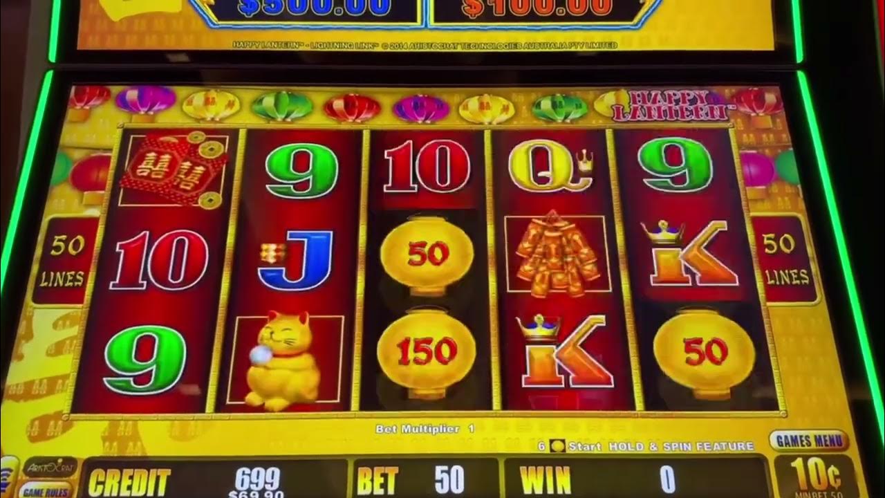 Lightning Link Slot Machine ⚡️🔗🎰 | Happy Lantern Casino Session 😄🏮 - YouTube