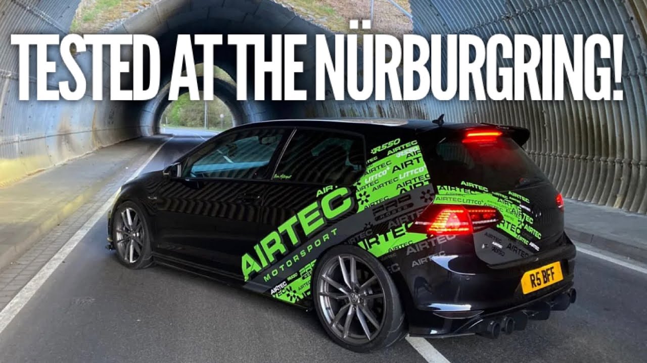 VW GOLF R GETS AIRTEC INTERCOOLER! - YouTube