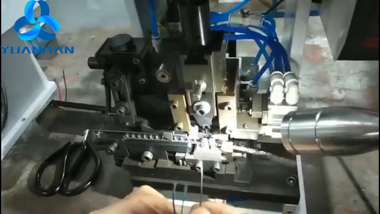 Molex Terminal Crimping Machine, Molex Connector Crimping Machine - YouTube