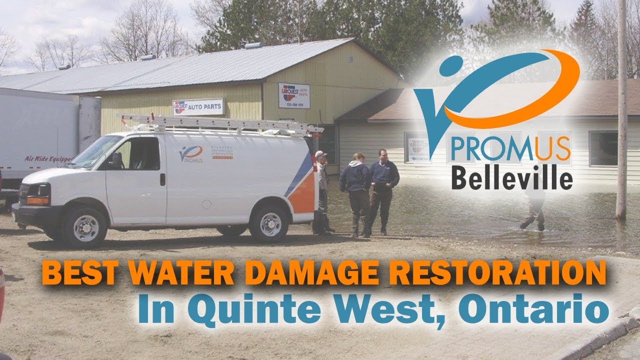 Water Damage Restoration Quinte West Ontario - YouTube