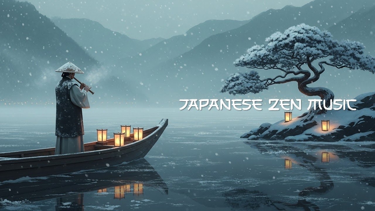 Tranquil Japanese Instrumental Music for Silent Winter, Mindfulness ...