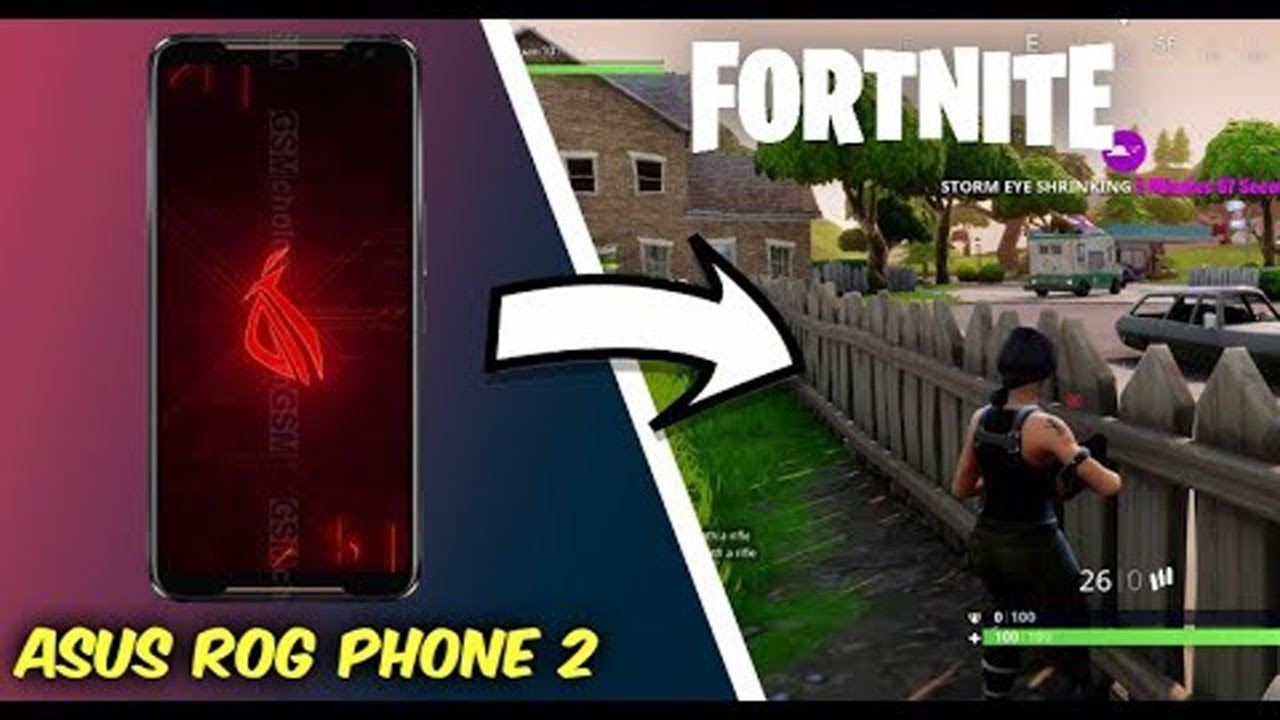 ASUS ROG PHONE 2 l FORTNITE MOBILE l GAMEPLAY PT-BR - YouTube