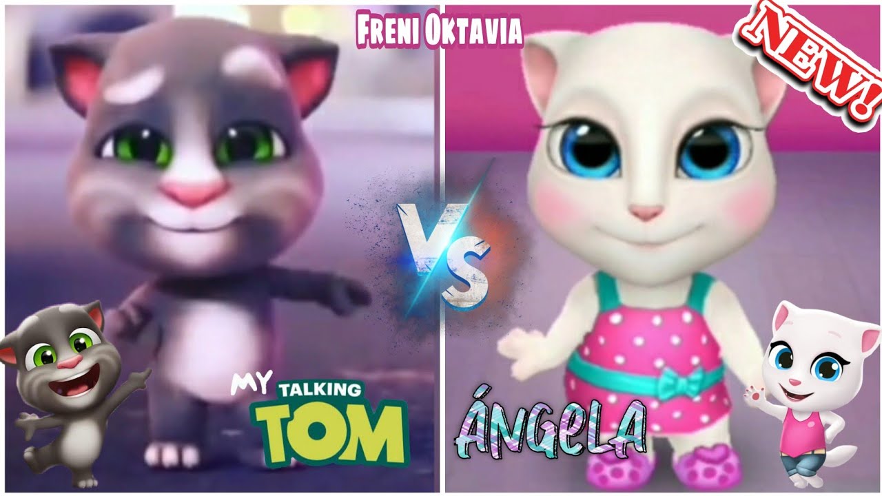 Baby Angela Dance With Tom 🎶 | Dancing Tiktok Kamu Sayang - YouTube