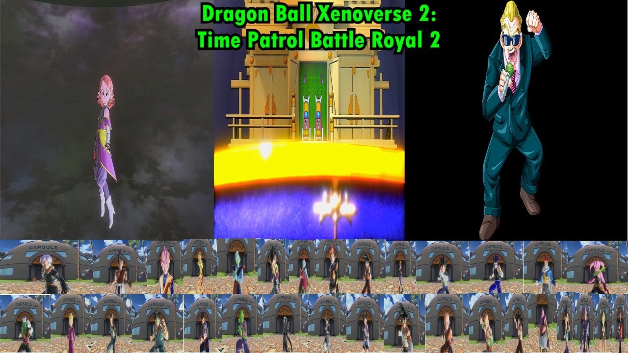 Dragon Ball Xenoverse 2; Time Patrol Battle Royal 2 - YouTube
