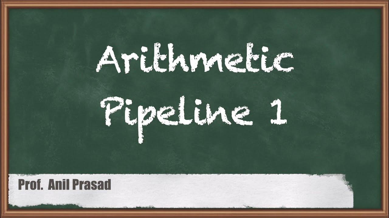 Arithmetic Pipeline 1 - Pipeline and Vector Processing - Computer Organisation and Architecture ...