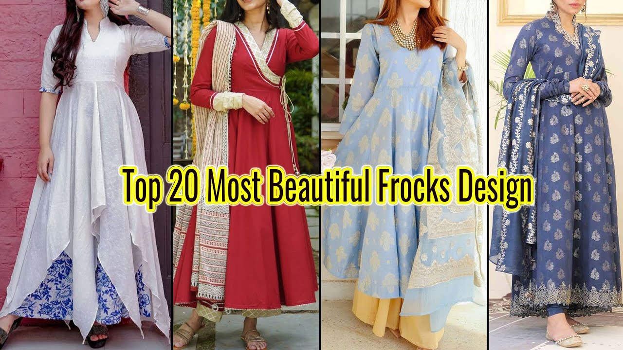 Top 20 Most Beautiful Focks Design For Girls And Women// #beautiful # ...