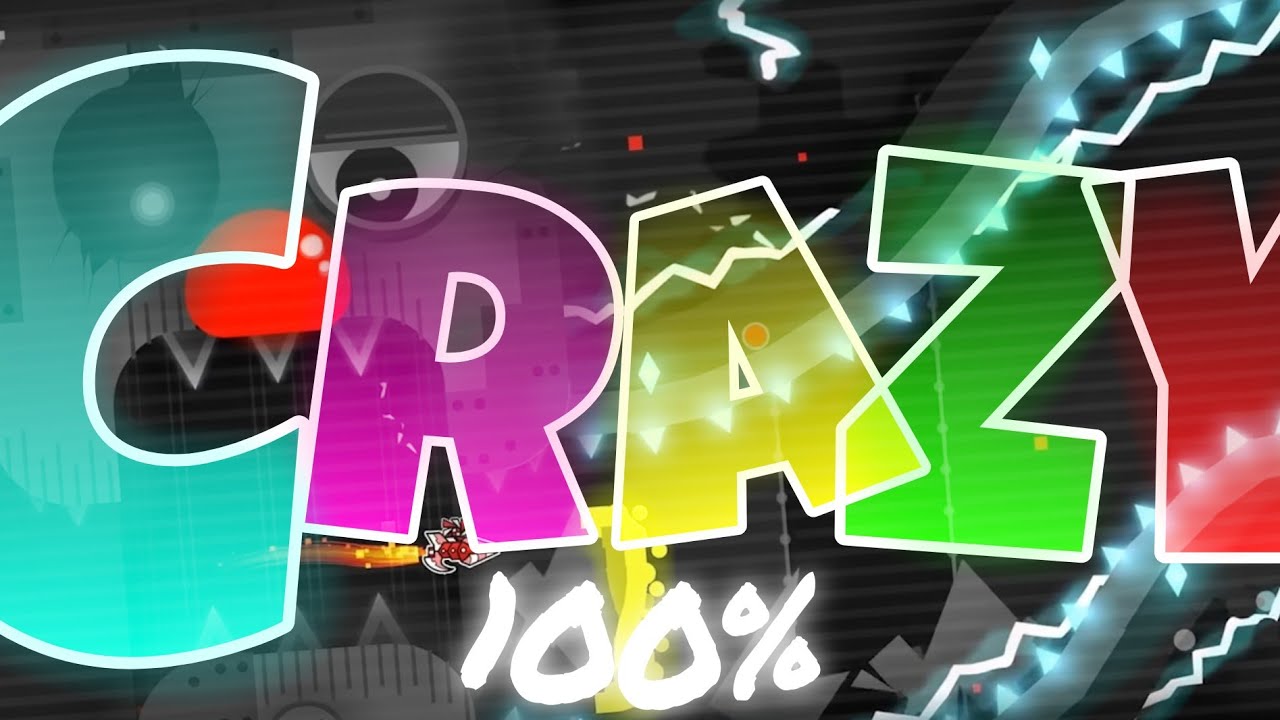 "CraZy" by DavJT 100% | Geometry Dash - YouTube