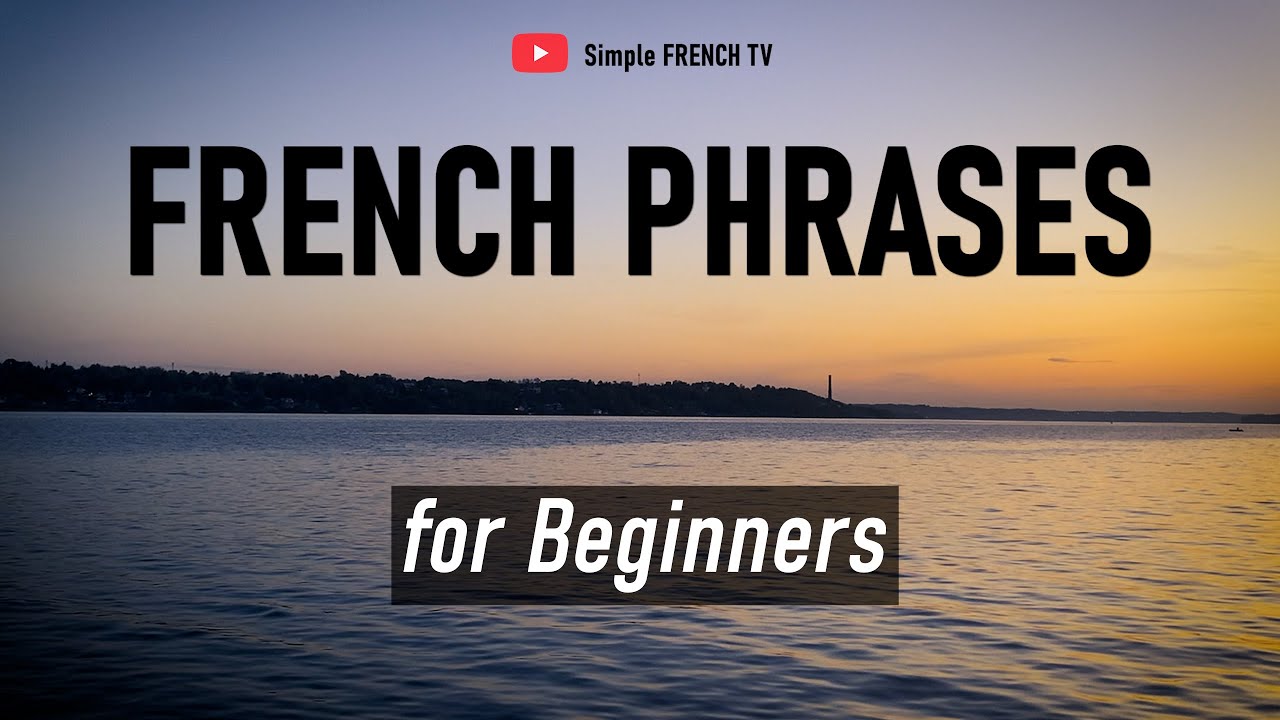Start Speaking French Today: Common Phrases You Need! French for ...