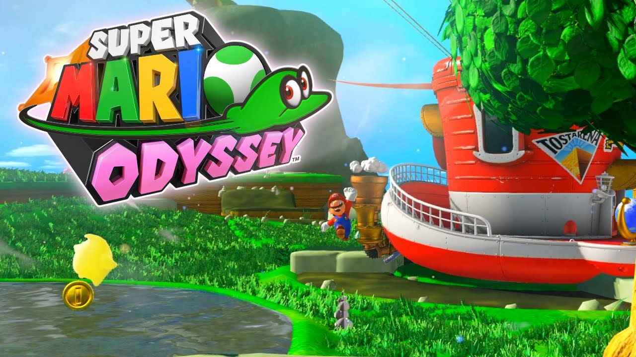 Yoshi Star Galaxy in Super Mario Odyssey! - YouTube