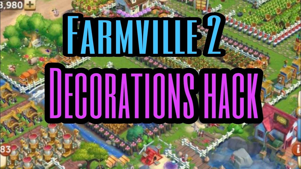 HOW TO HACK DECORATIONS IN FARMVILLE 2#farmville2 #gameguardian - YouTube
