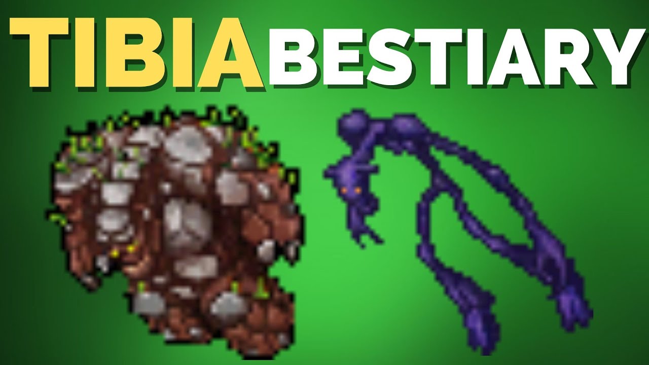 TIBIA BESTIARY Earth Elemental, Nightstalker - Liberty Bay - YouTube