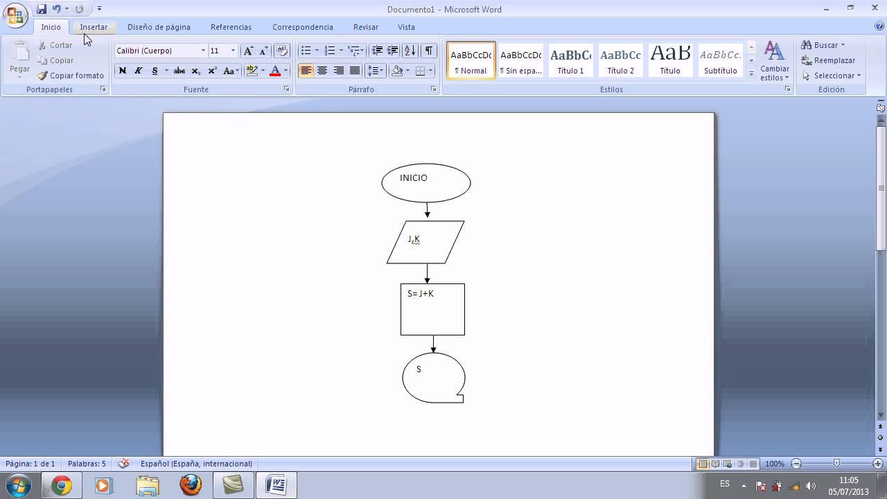 VIDEO TUTORIAL - DIAGRAMA DE FLUJO - (SUMA DE DOS VALORES) - YouTube