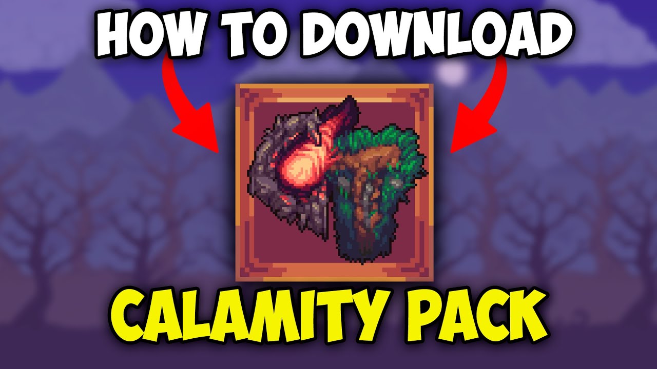 How to Download & Install Calamity Texture Pack & UI for Terraria - YouTube