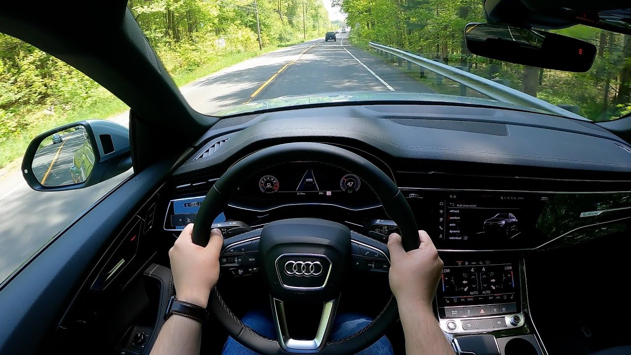 2024 Audi Q8 (55 Premium Plus) - POV Test Drive - YouTube