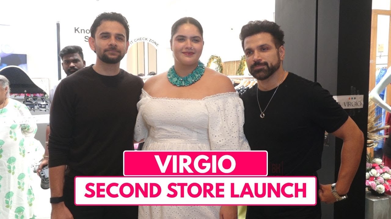 Anjali Anand & Rithvik Dhanjani With Family at the Launch of Virgio’s ...
