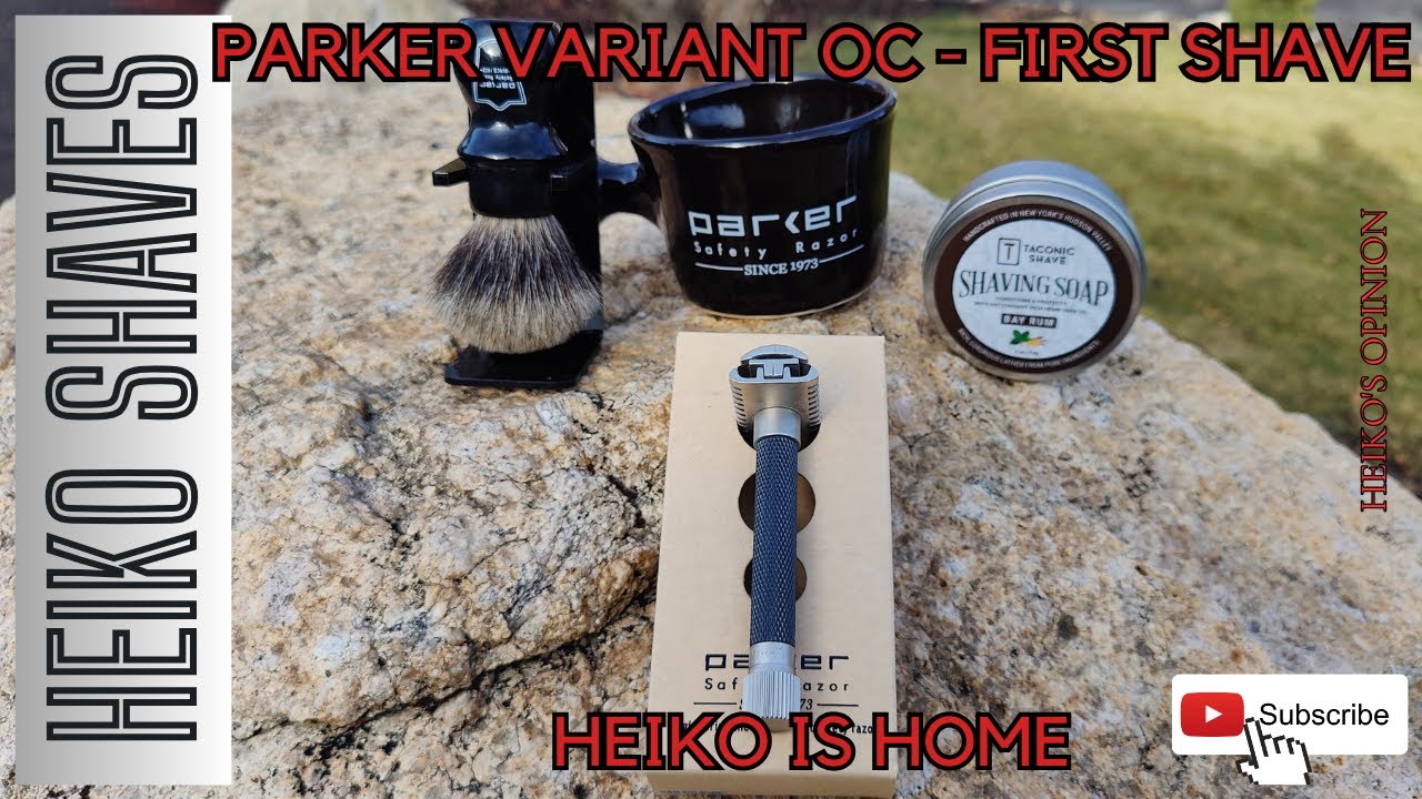 Parker Variant OC - First Shave - YouTube