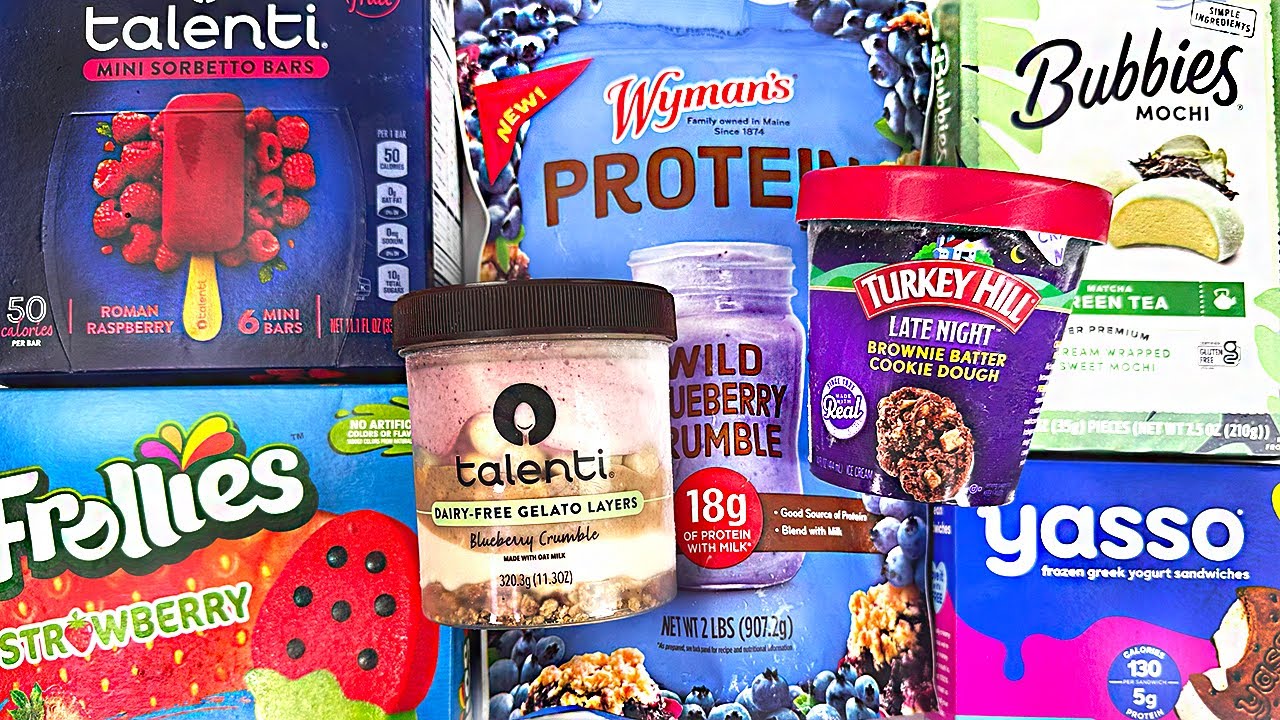 NEW FROZEN SNACKS Frollies Strawberry Fruity Ice Pop, Wyman's Protein ...