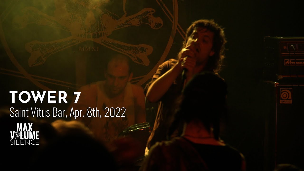 TOWER 7 live at Saint Vitus Bar, Apr. 8th, 2022 (FULL SET) - YouTube