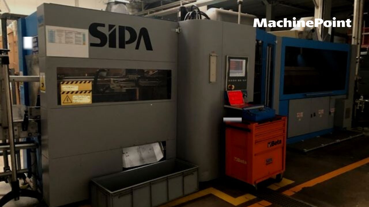 SIPA SFL 6/3 XL Stretch blow moulding machines | SIPA Machines - YouTube