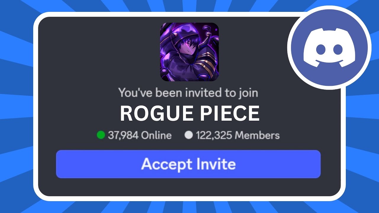 How to Join Rogue Piece Discord Server - YouTube