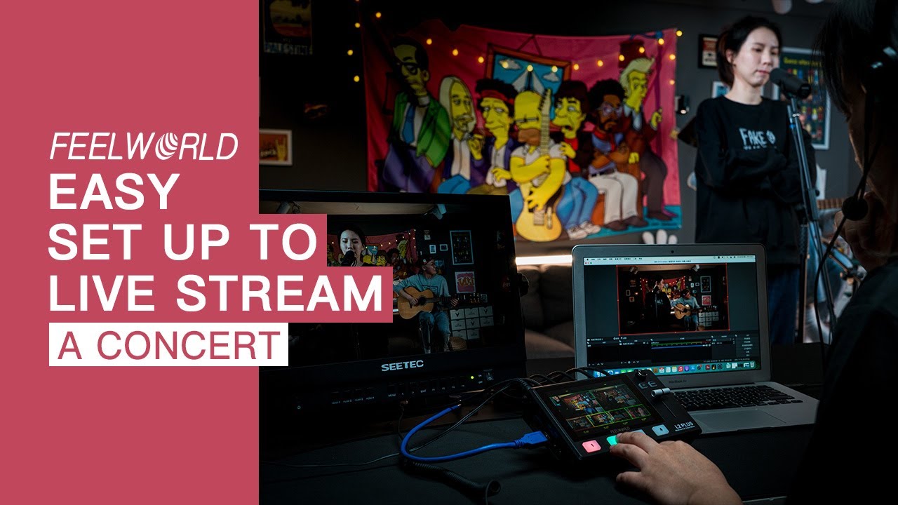 How to Live Stream A Mini (home) Concert | BTS - YouTube