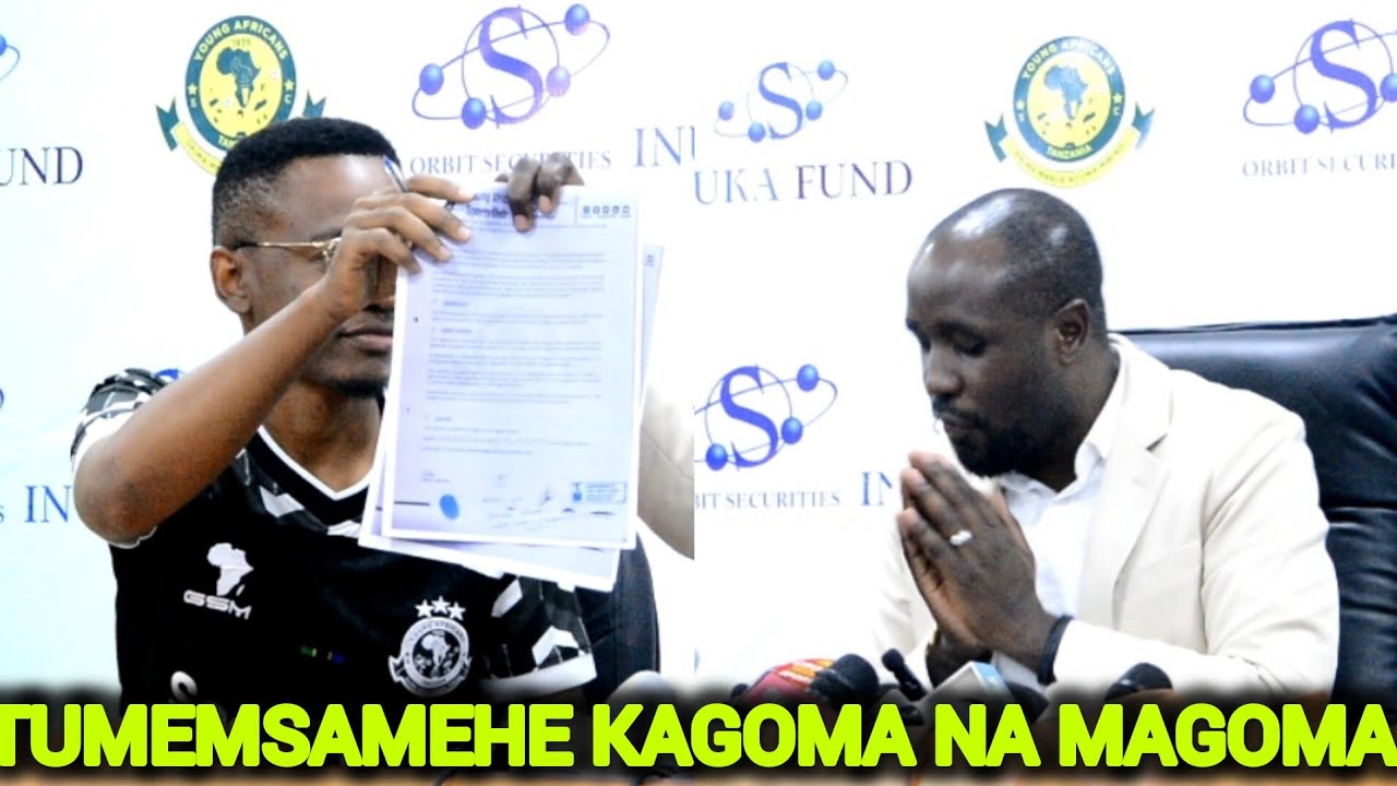 ALIKAMWE ATOA TAMKO KUMSAMEHE KAGOMA / SIMBA WALIKUJA MEZANI KUTUOMBA ...