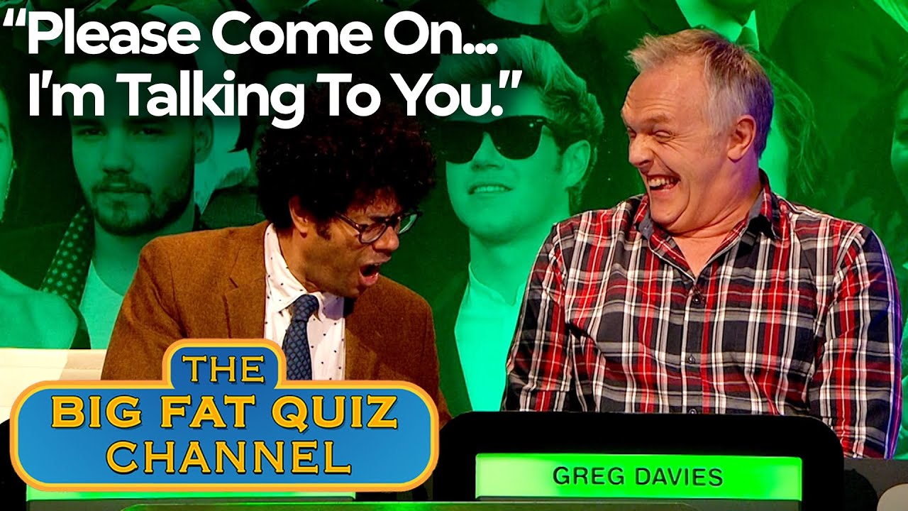 Greg Davies Loses It Over Richard Ayoade's Tears For Fears Impression ...