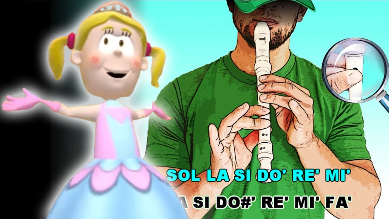 Soy una Princesa - Biper y sus Amigos | Flauta Fácil | Tutorial | Cover ...