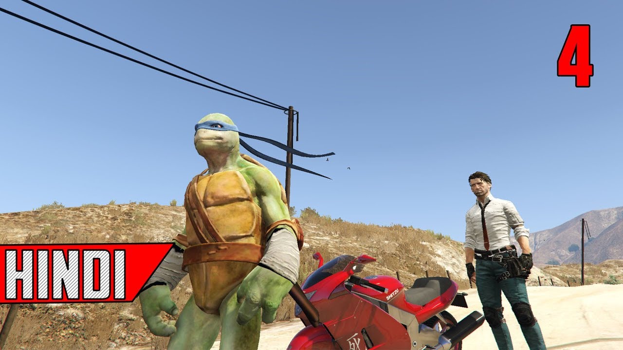 GTA 5 TMNT #4 - PUBG KA BANDA GTA MA! - YouTube
