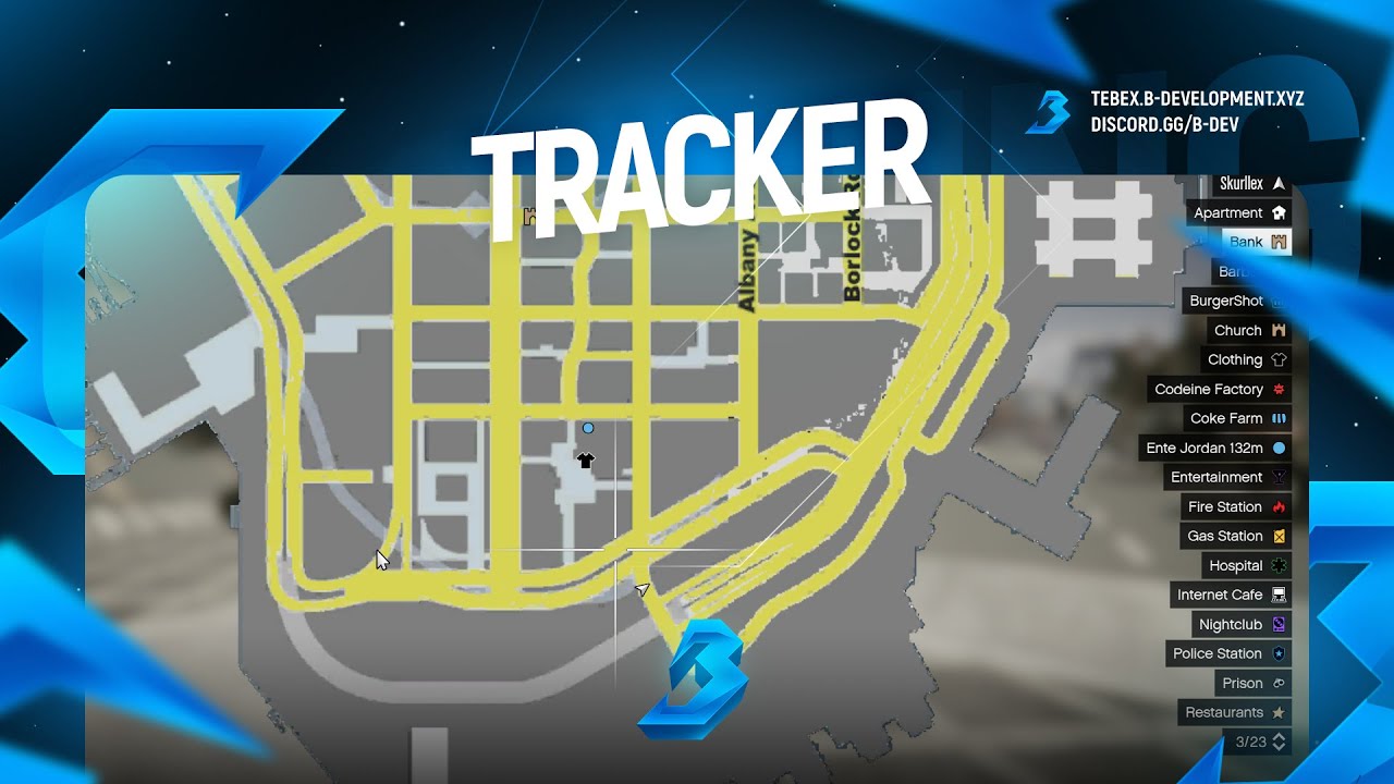[FIVEM][ESX] B - Tracker - YouTube