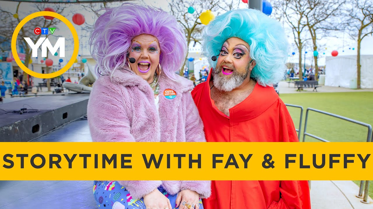 Drag performers on embracing story-time for kids | Your Morning - YouTube
