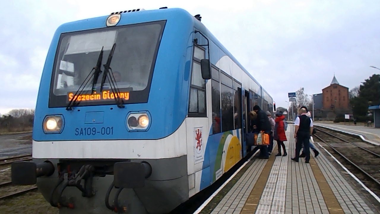 Przejazd SZT SA109-001 I Płoty - YouTube