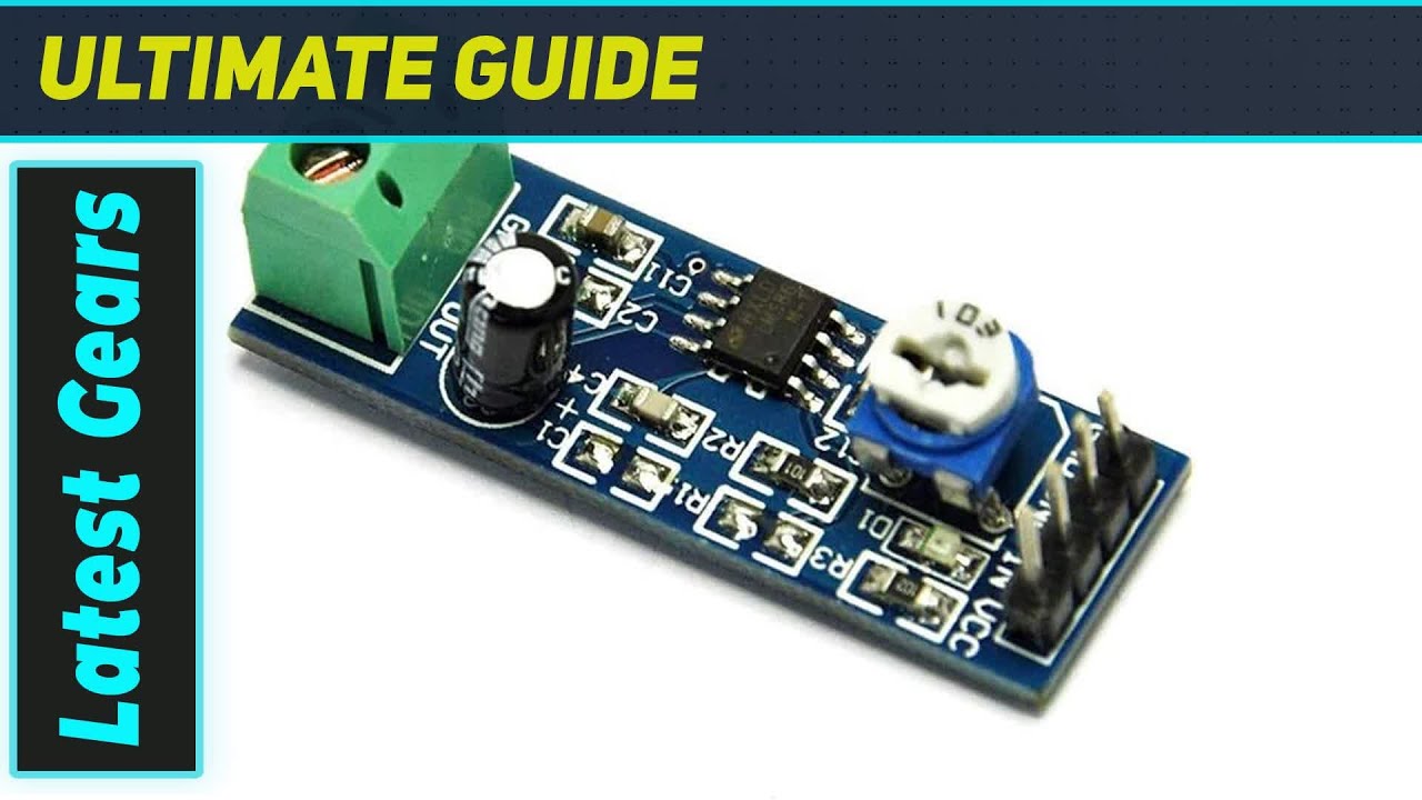 Tiny LM386 Audio Amplifier Module: 200x Gain for DIY Audio - YouTube