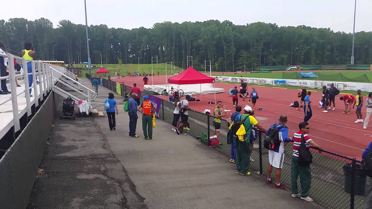 30-34 Men's 100m Final WPFG 2015 - YouTube