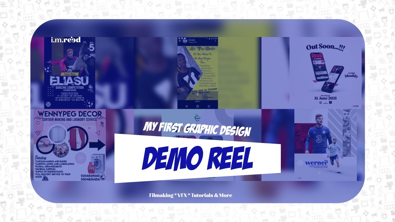 My First Year In Graphic Design • Demo Reel - YouTube