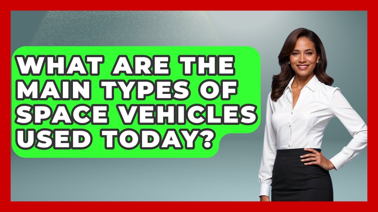 What Are the Main Types of Space Vehicles Used Today? - Space Tech ...