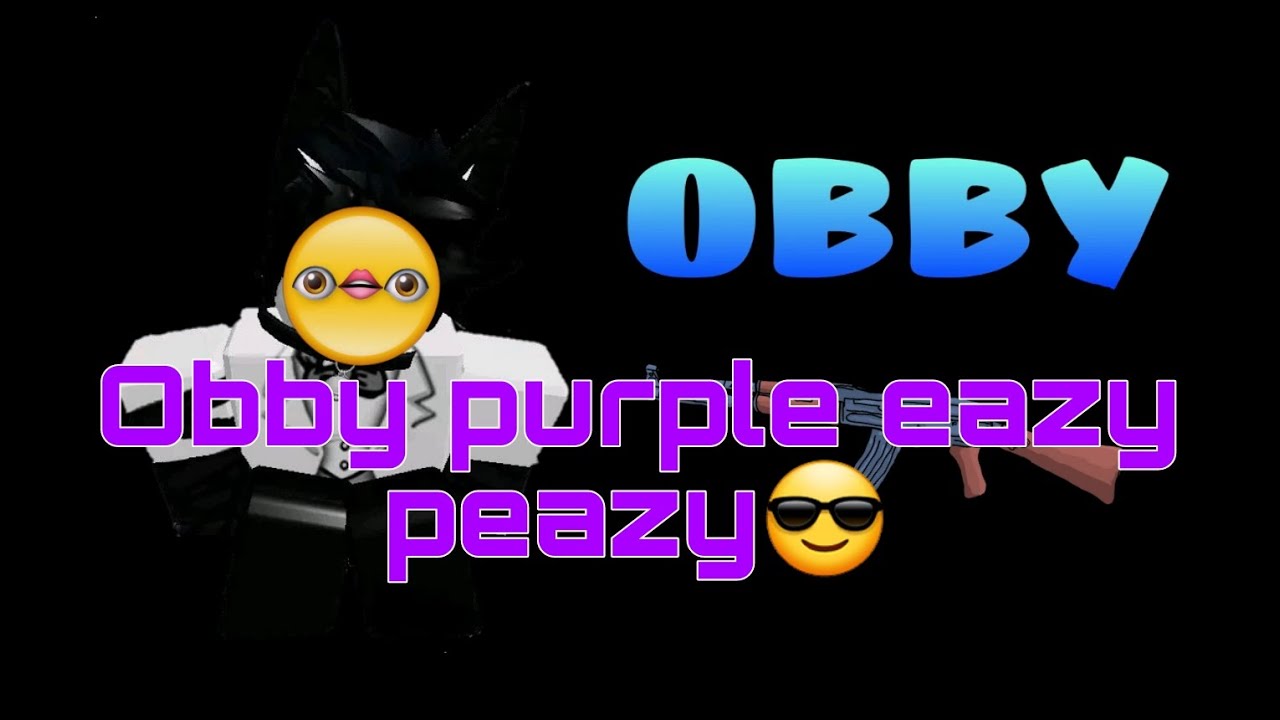 Obby purple (roblox malaysia) white senang je main obby kan?😎😎 - YouTube