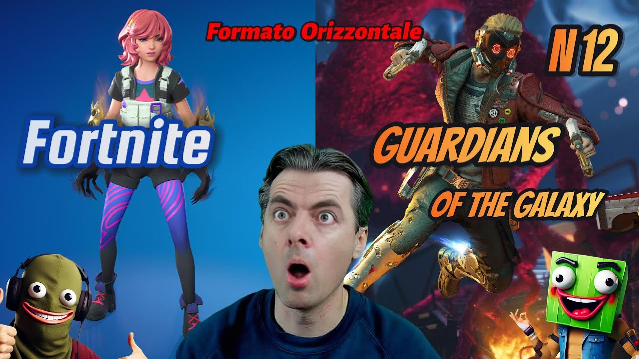 🔴 FORTNITE e dopo GUARDIANS of the Galaxy N12🔥live (orizzontale) # ...