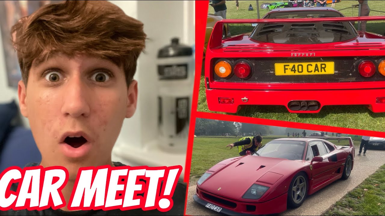 Epic Car meet!!(F40 spotted!!) ft. Adam C - YouTube