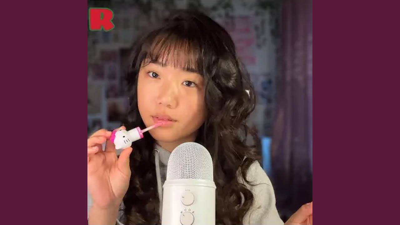 Mouth Sounds + Kisses + Lip Gloss Application ASMR - Part 1 - YouTube