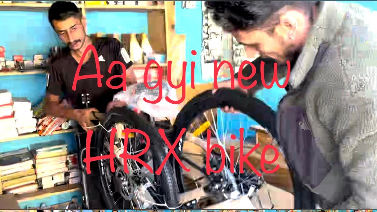 Un-boxing HRX bike Hritik addition - YouTube
