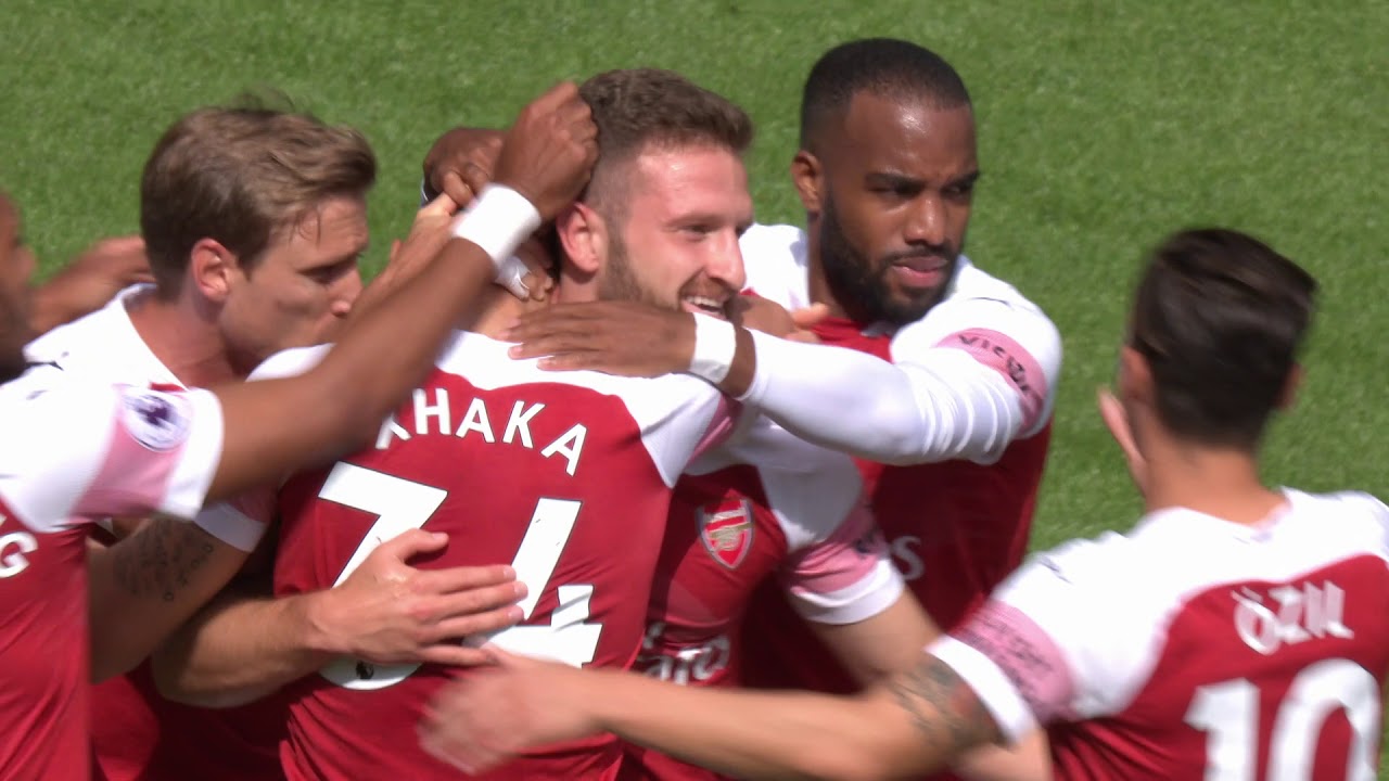 SHKODRAN MUSTAFI GOAL v CARDIFF CITY - YouTube