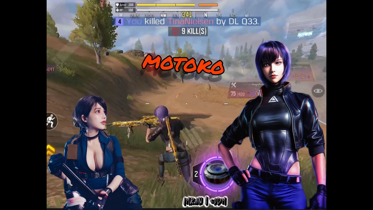 GAMEPLAY CALL OF DUTY MOBILE MOTOKO 😍 كول اوف ديوتي موبايل FLS_IMRAnYT ...