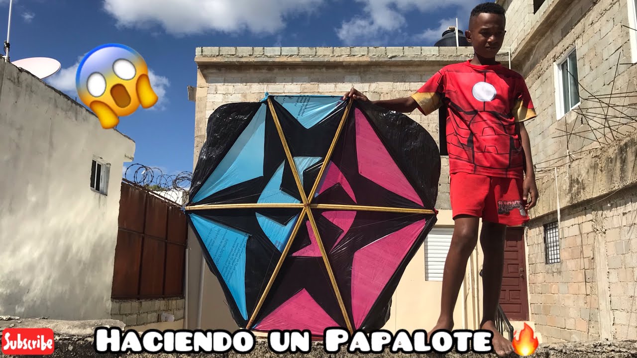 Creando Un Papalote 😱 Un Mini Almatrote Chichigua 🔥 Volando Chichigua ...